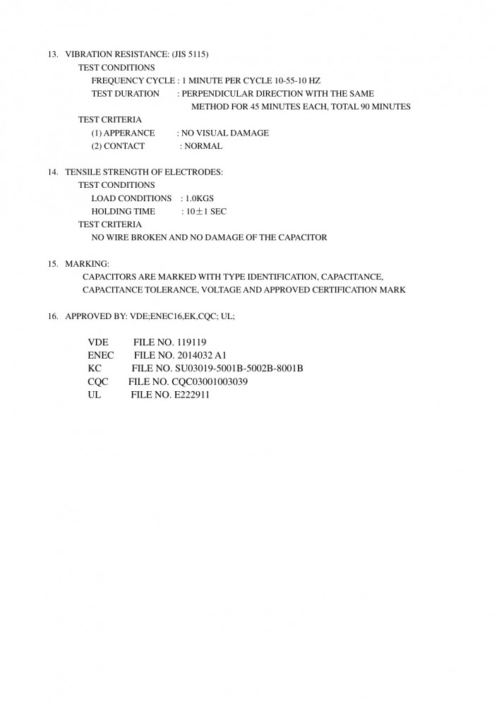 TENTA MEX series specification page 4