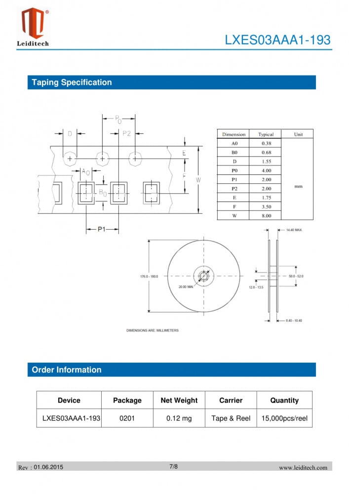 LXES03AAA1-193 datasheet page 7