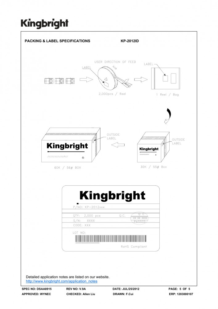 KP-2012ID datasheet page 5