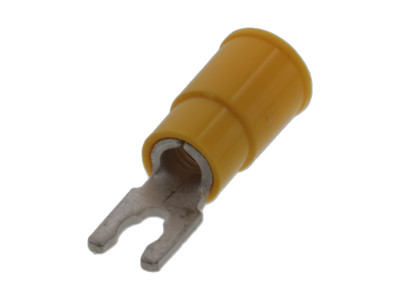 InsulKrimp Snap Spade Terminal for 12-10 AWG Wire, Yellow for sale