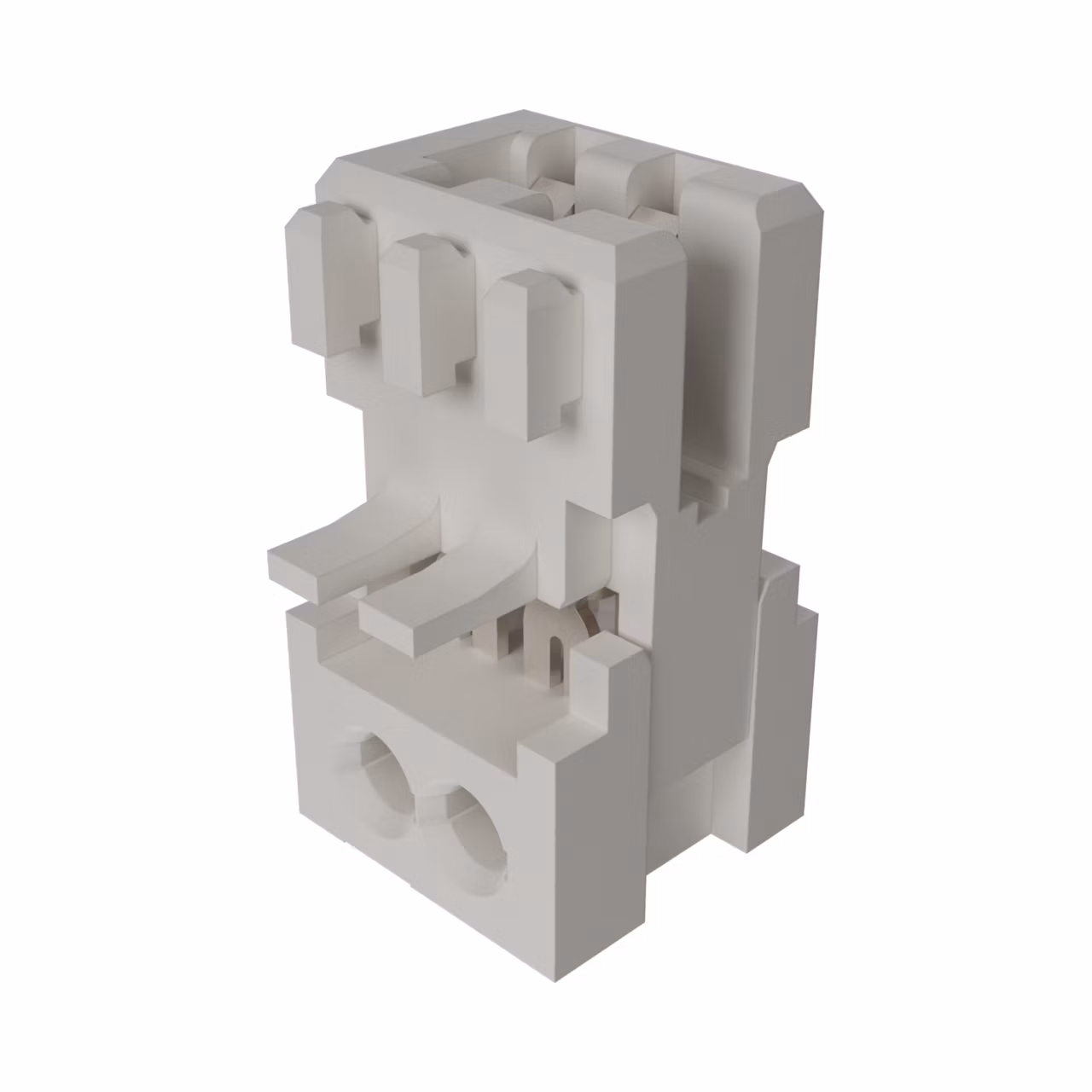 Appli-Mate RAST 2.5 Female Connector, 2.50mm Pitch, 2 Circuits, All Position Keys, 1 Closed and 1 Open Endwall for sale