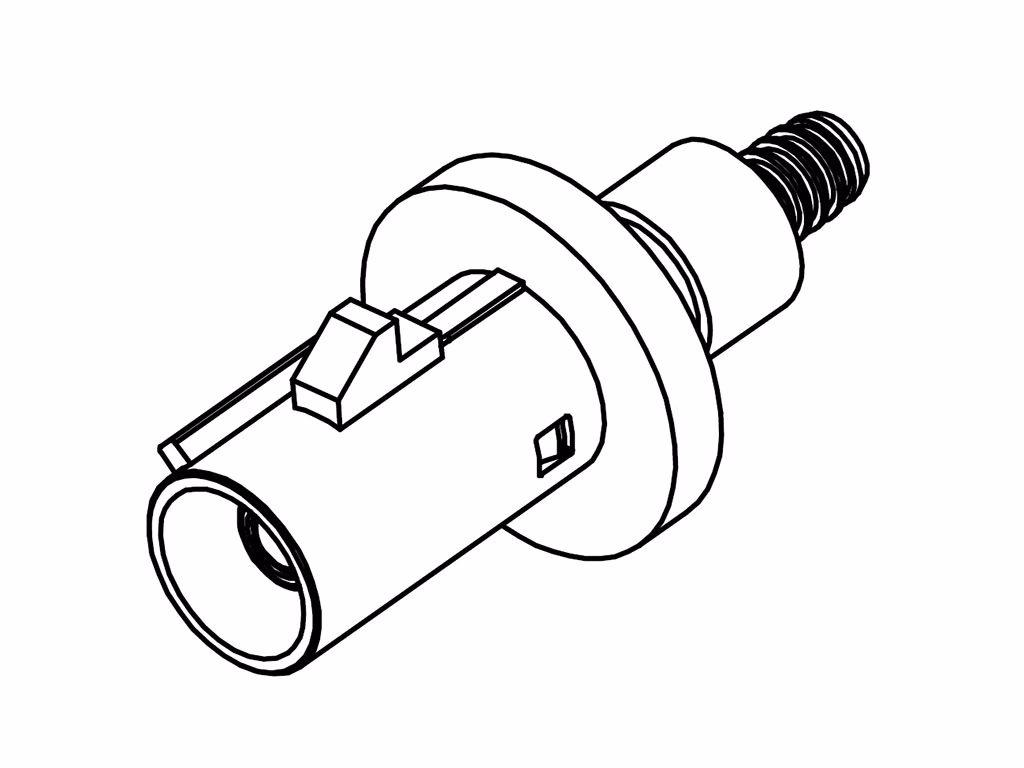 SMP Jack-to-SMP Jack Adapter, Straight, 20.47mm Length, 0.75µm Gold (Au) Plating, One Piece Per Bag, 50 Ohms