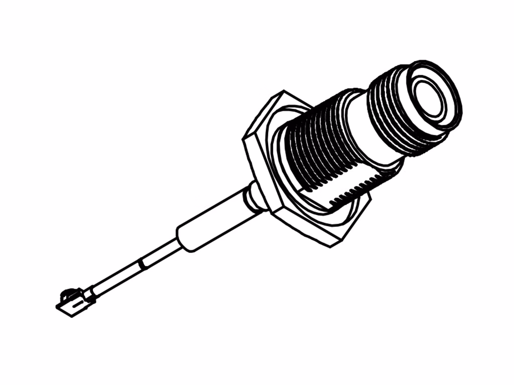 MCX Right-Angle Plug to MCX Right-Angle Plug on RG-316 Cable, 152.40mm Length, 50 Ohms