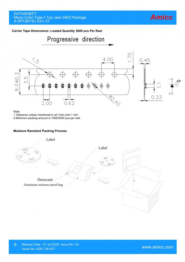 A-SP136Y3C-C01-3T approval sheet page 9