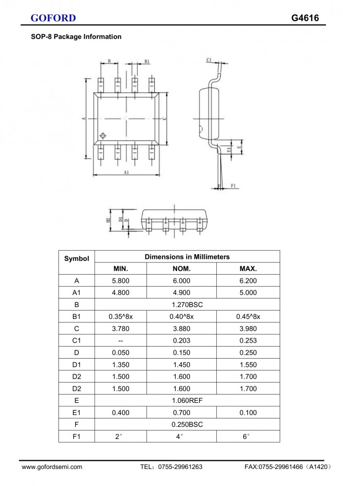 GOFORD G4614 datasheet page 10