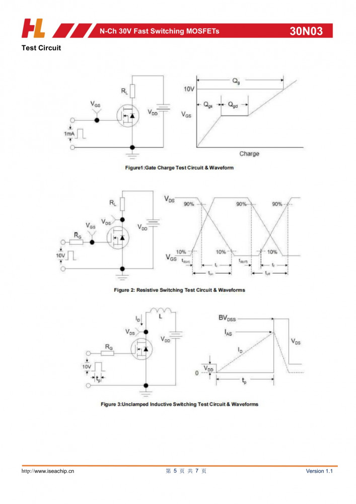 30N03 datasheet page 5