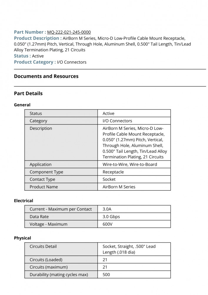 MQ-222-021-245-0000 technical document image 1