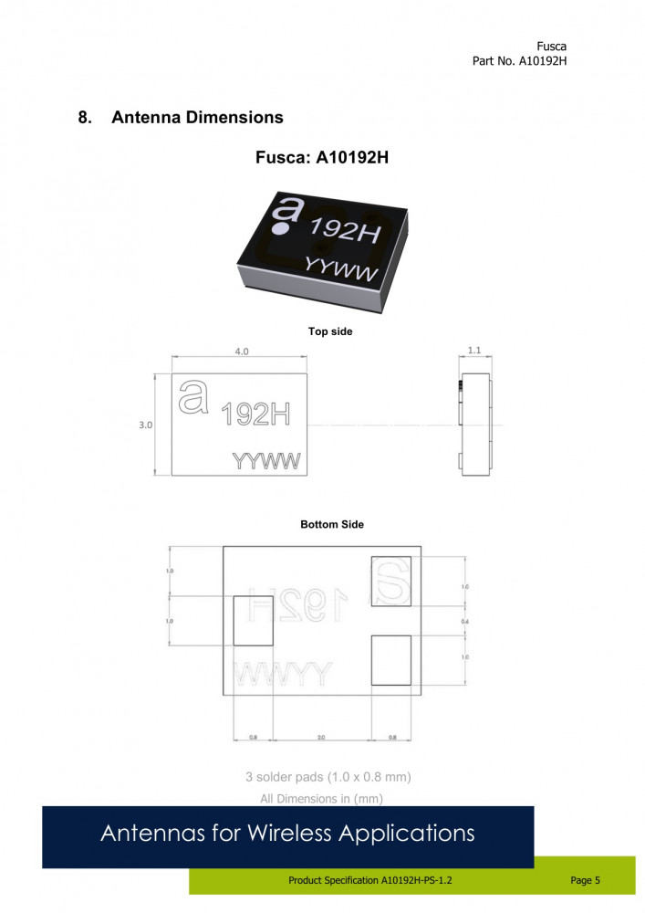 A10192H datasheet page 5