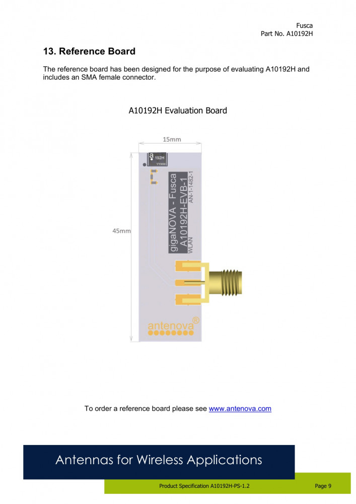 A10192H datasheet page 9
