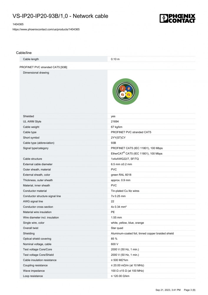 Phoenix Contact 1404365 product document page 3