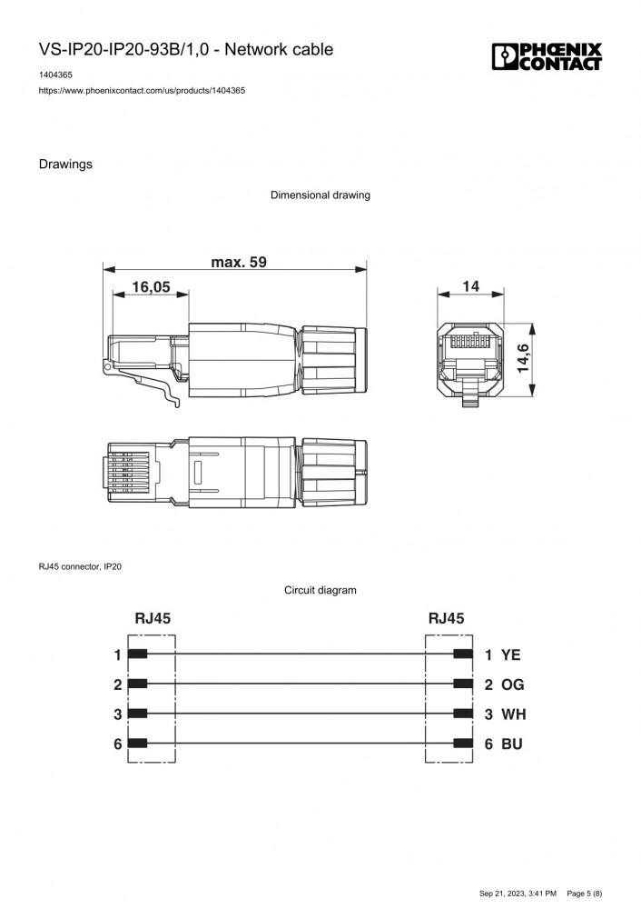 Phoenix Contact 1404365 product document page 5