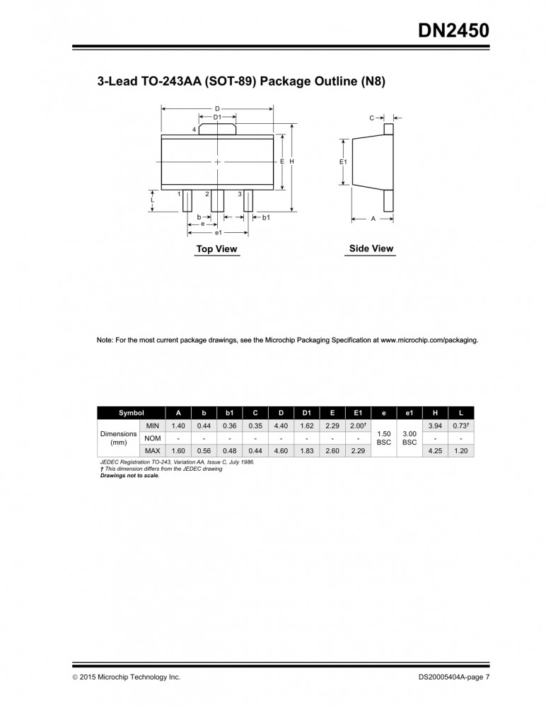 DN2450 datasheet page 7