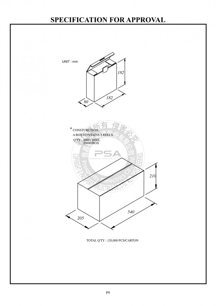 PSA 0603F-4R7K-2LRH specification page 10