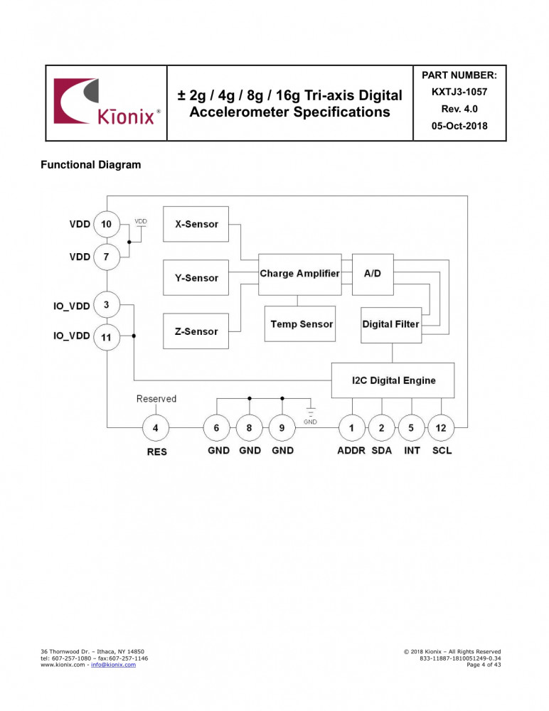 KXTJ3-1057-01 technical document page 4