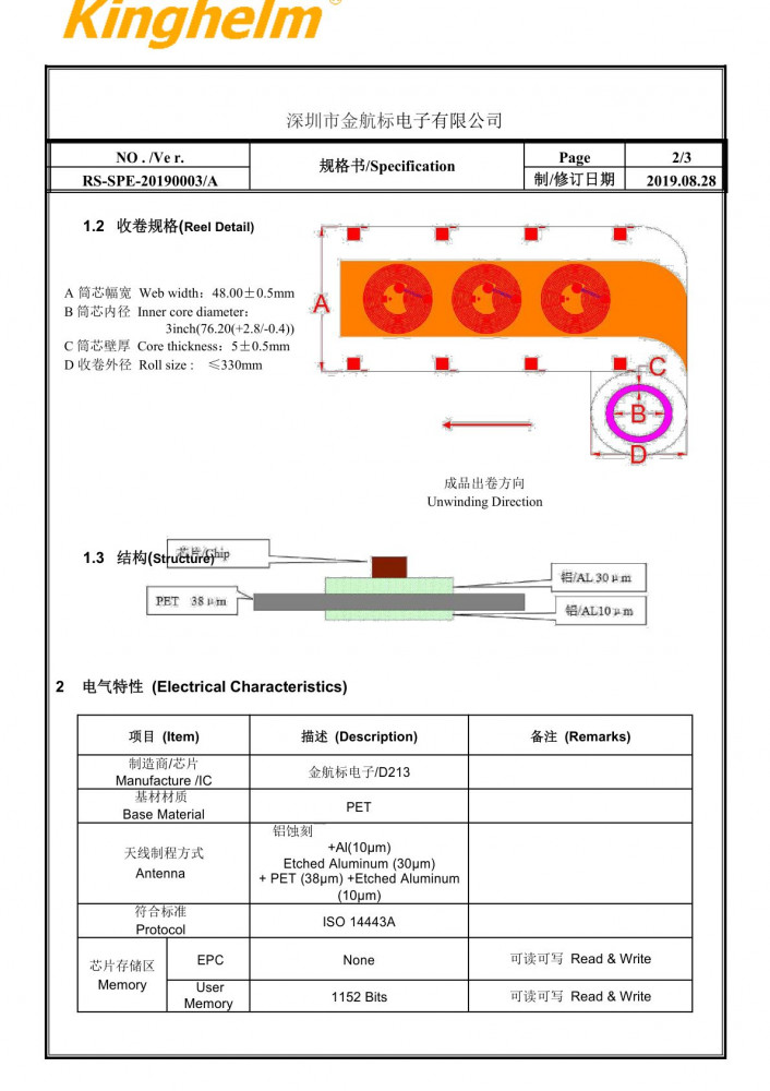 KH-RFID-23-BQ specification page 2