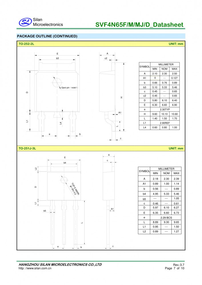 SVF4N65F datasheet page 7