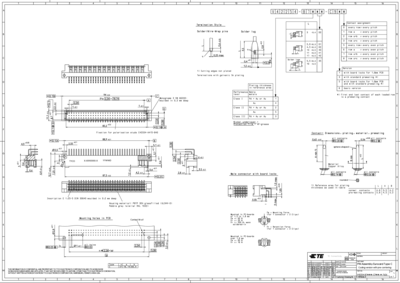 TE Connectivity 216417-4 DIN 41612 Connector