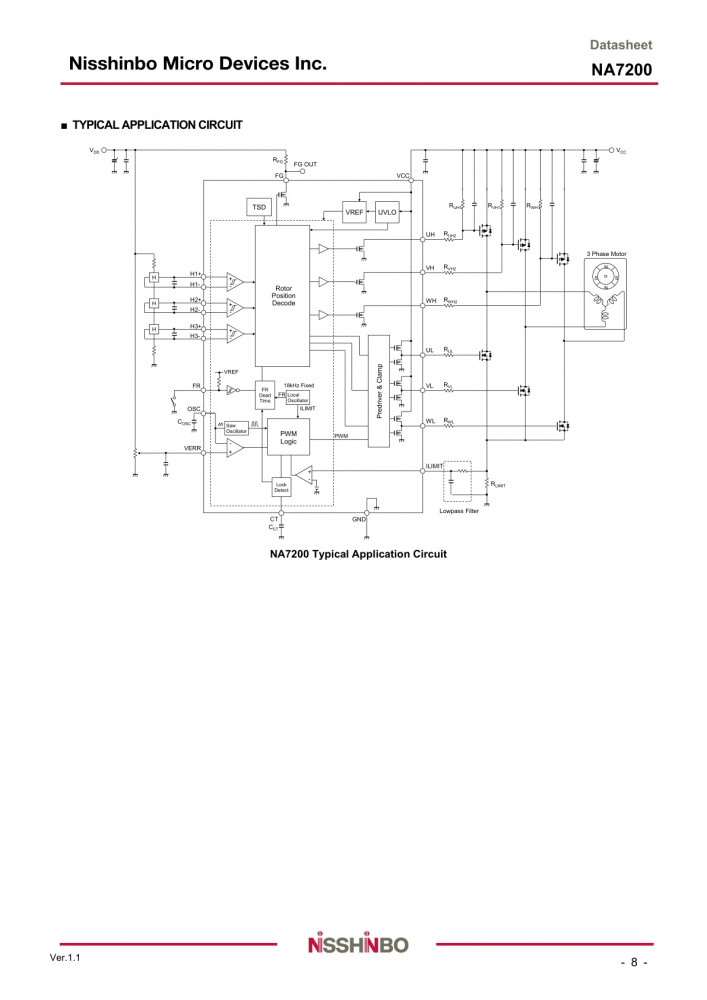 NA7200 technical document page 8