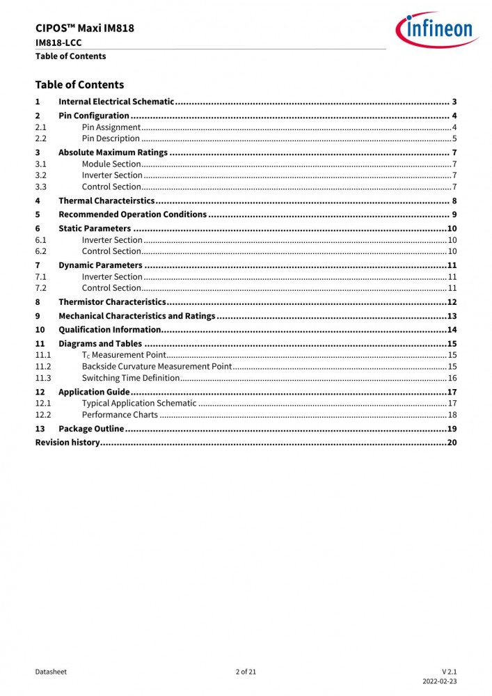 IM818-LCC datasheet page 2