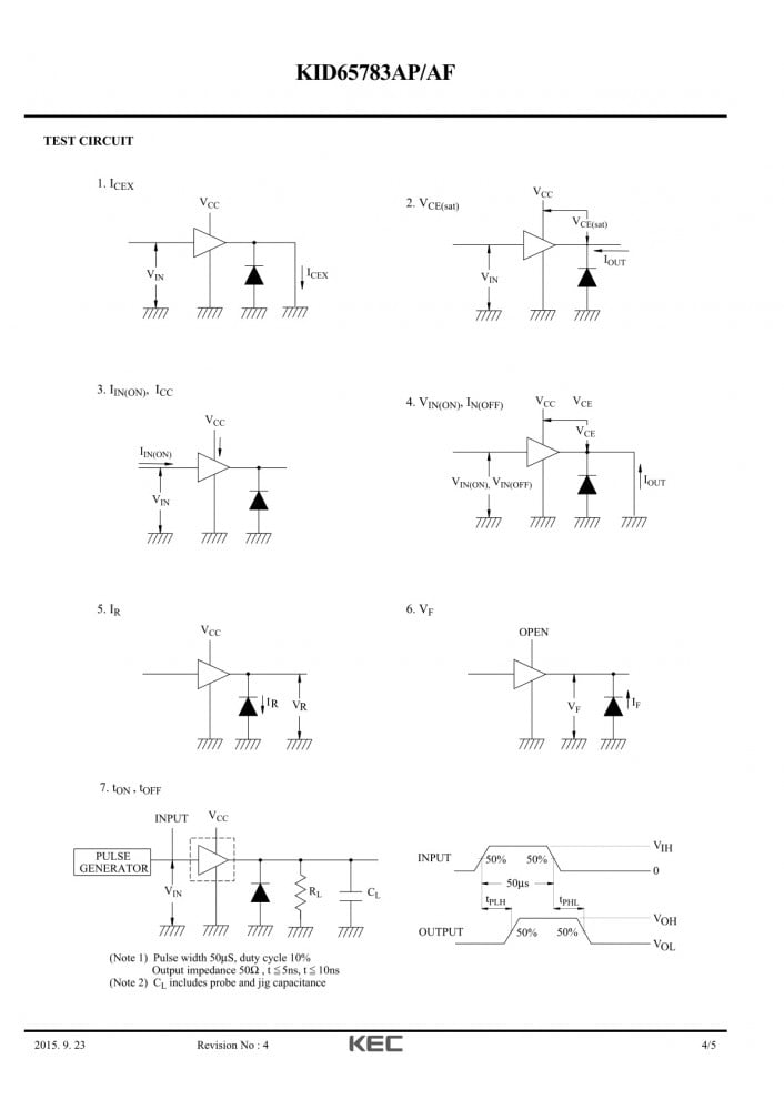 KID65783AF-EL/P datasheet page 4