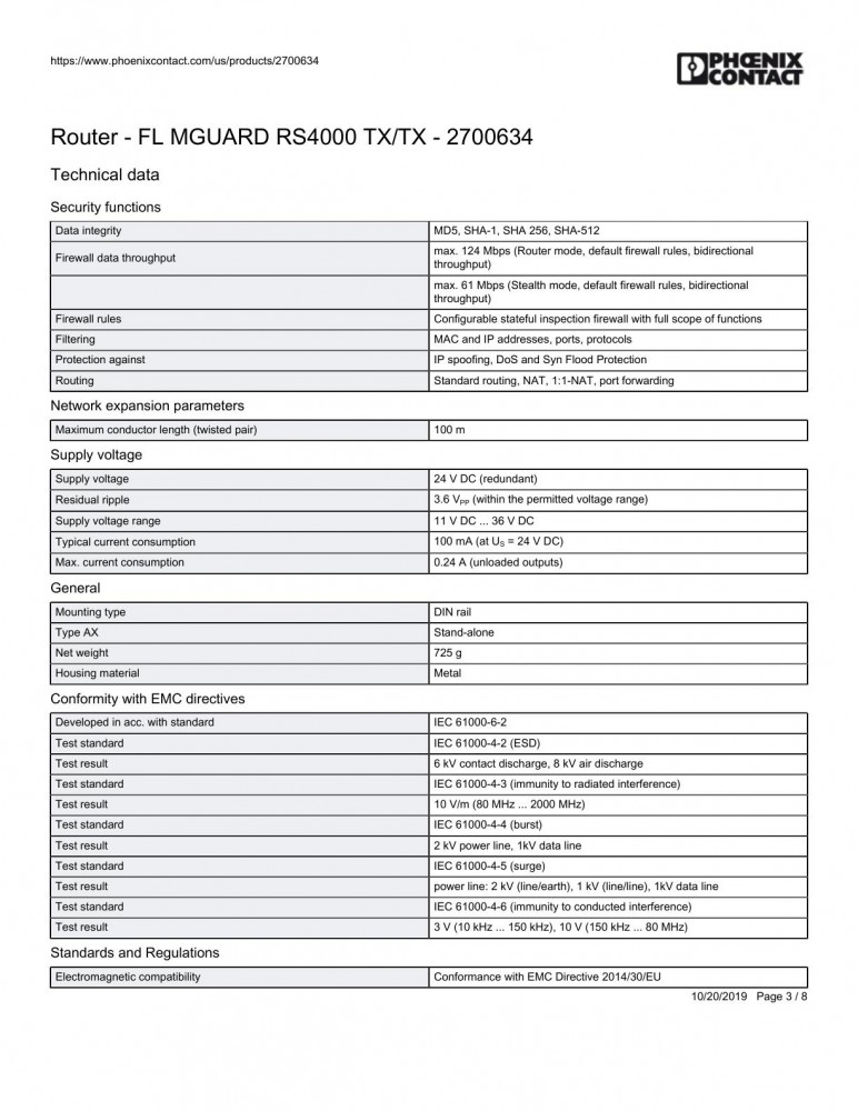 FL MGUARD RS4000 TX/TX document page 3