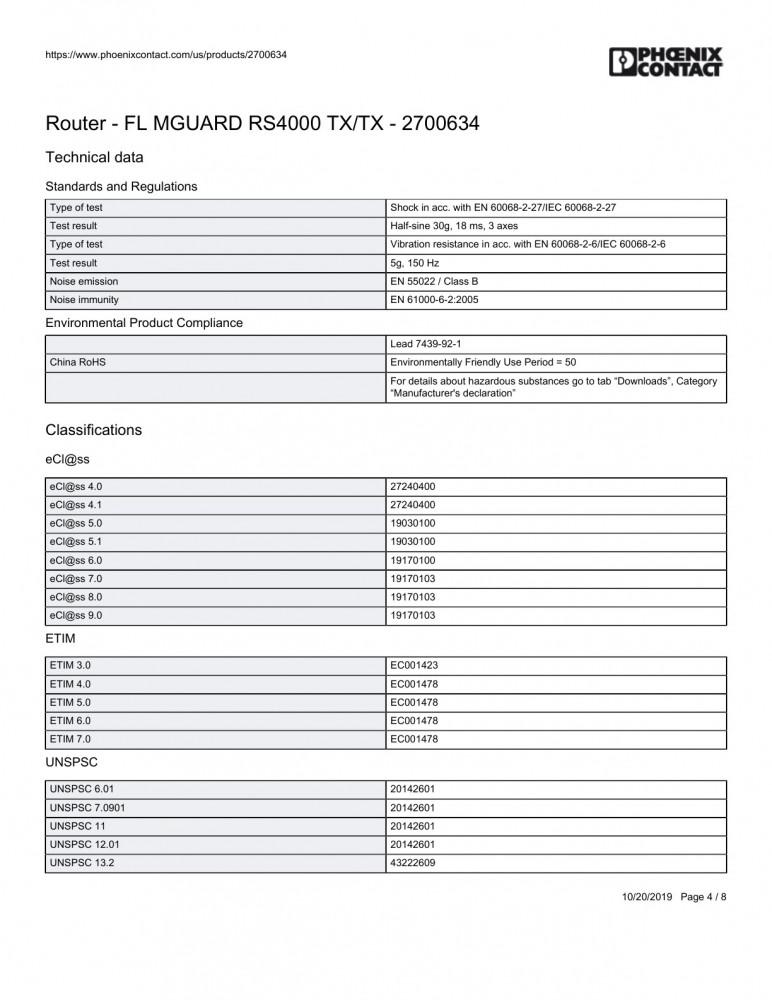 FL MGUARD RS4000 TX/TX document page 4