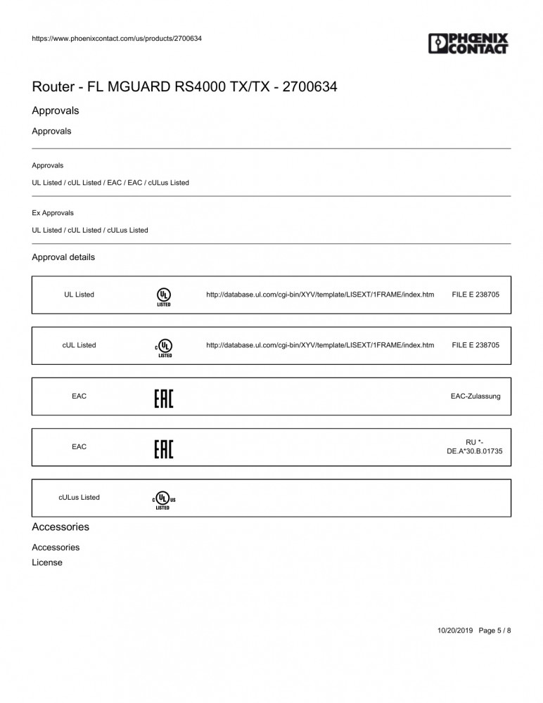 FL MGUARD RS4000 TX/TX document page 5
