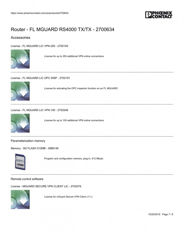FL MGUARD RS4000 TX/TX document page 7