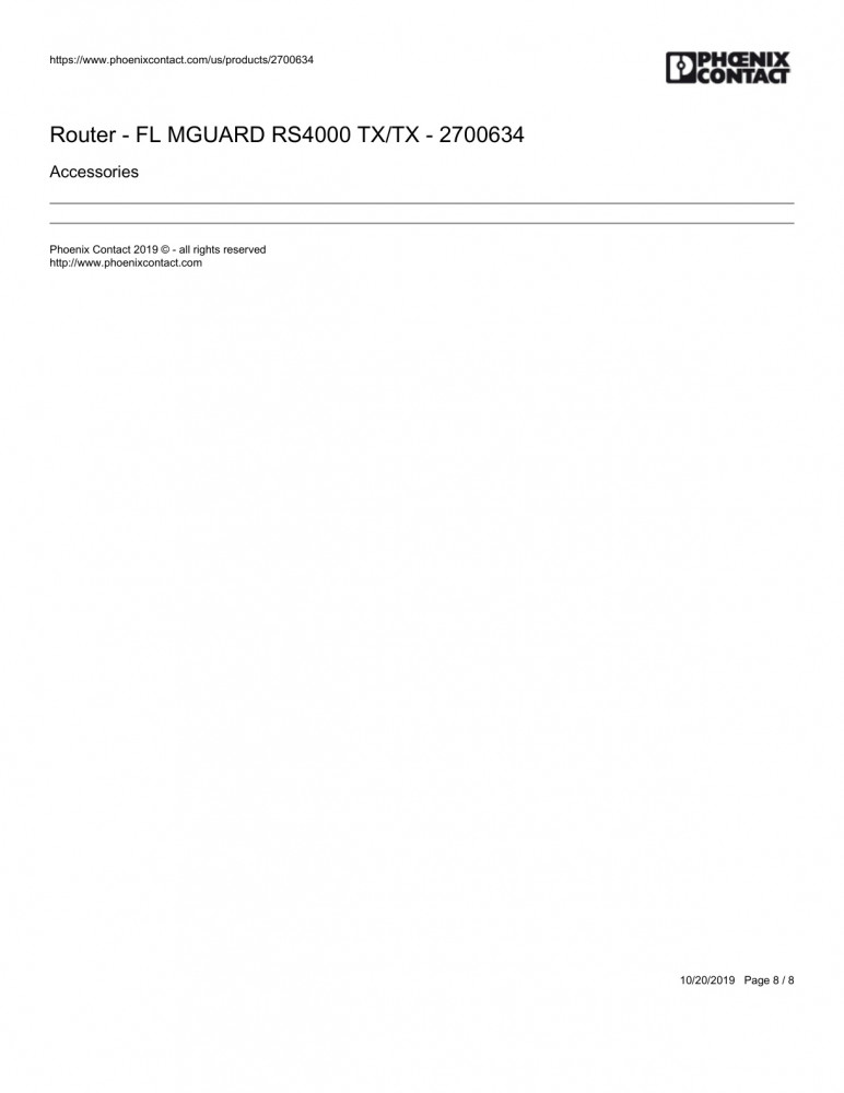 FL MGUARD RS4000 TX/TX document page 8