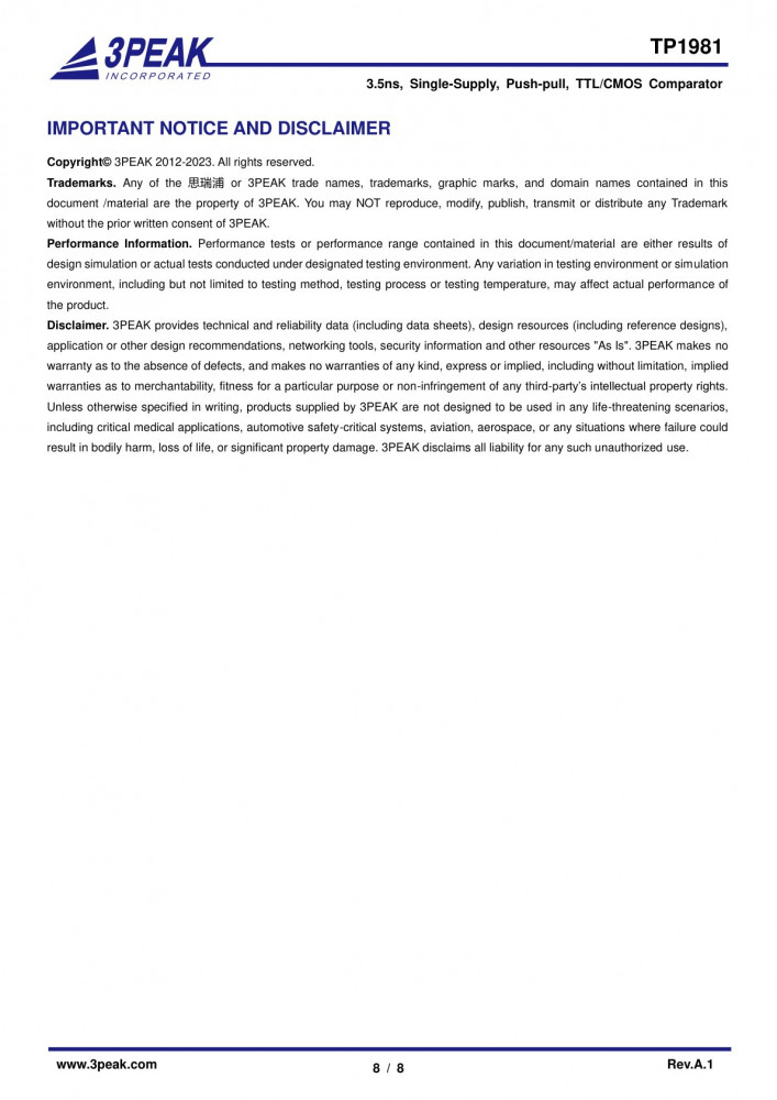 TP1981-CR datasheet page 8