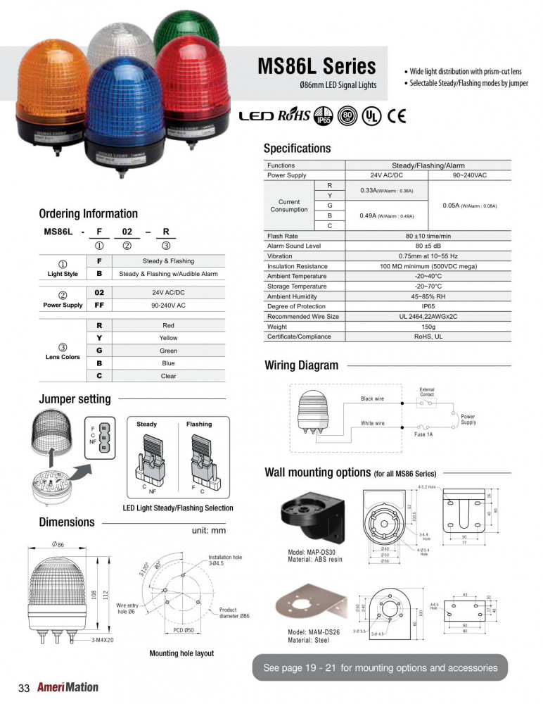 MS86L Series product documentation preview