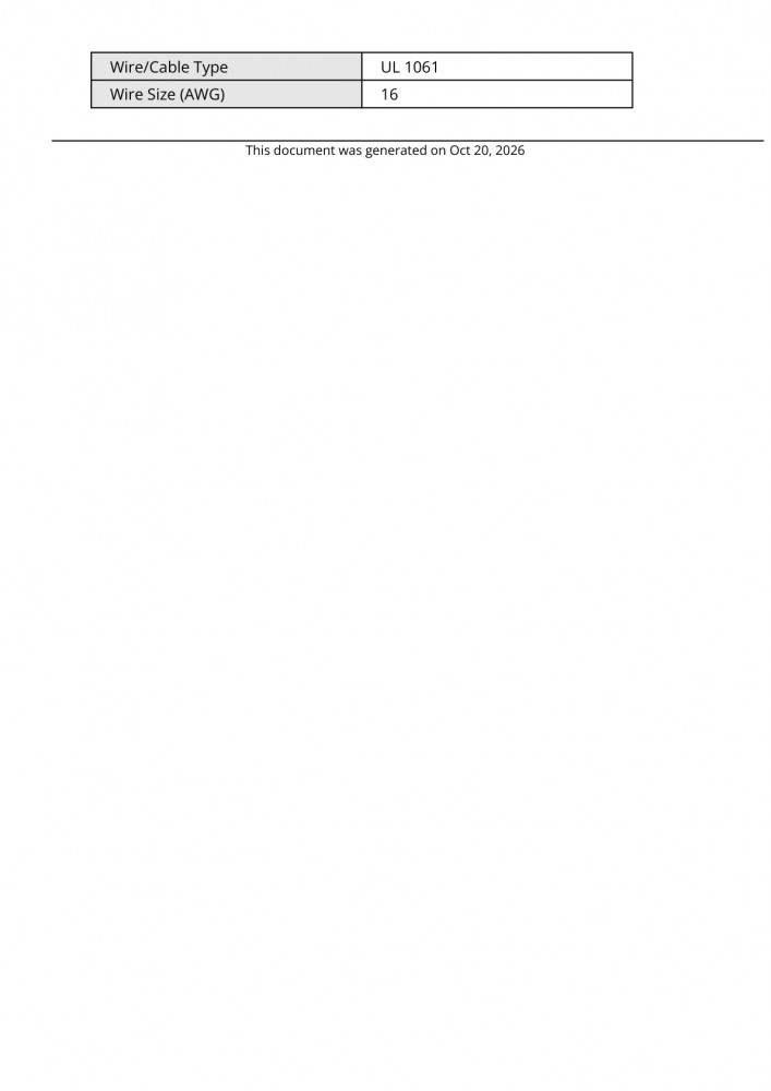 Molex Ultra-Fit lead assembly technical drawing, page 3