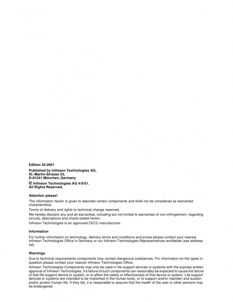 PEB20256EV2.1 datasheet page 2