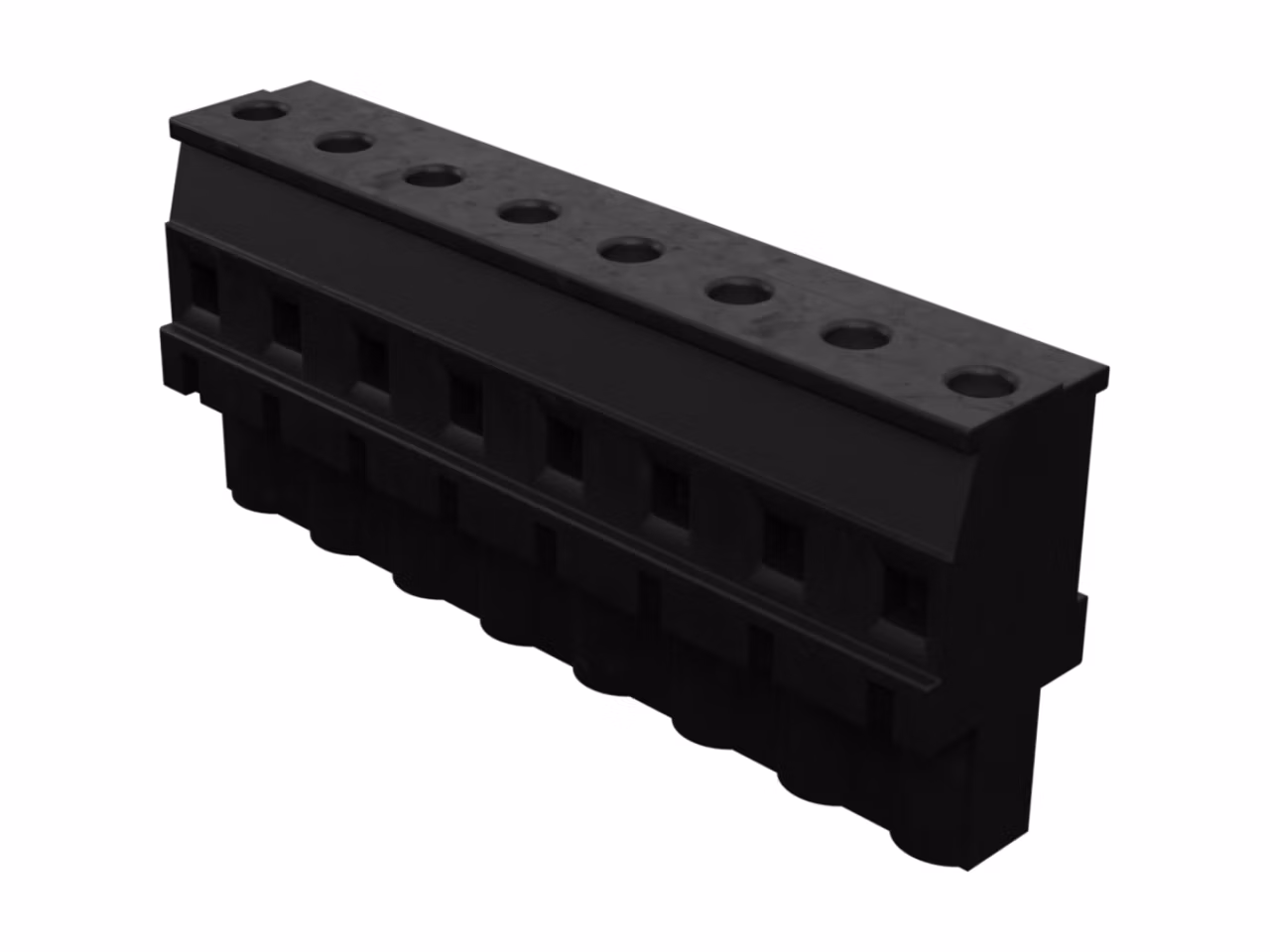 7.50mm Beau Eurostyle Pluggable Terminal Block, 90° Wire Entry, 8 Circuits for sale