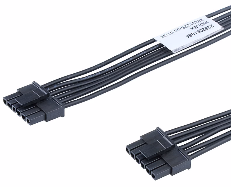 Mini-Fit Versa Color-to-Mini-Fit Versa Color Off-the-Shelf (OTS) Cable Assembly, 4.20mm Pitch, Dual Row, 300.00mm Length, 6 Circuits, Red