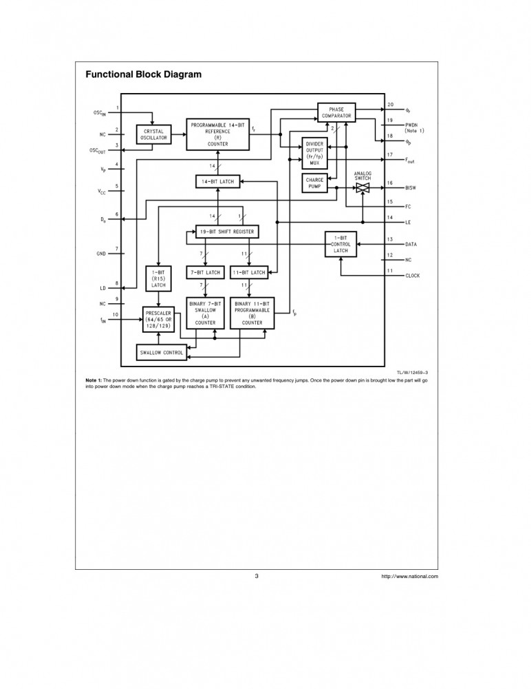 LMX2305TM-G datasheet page 4