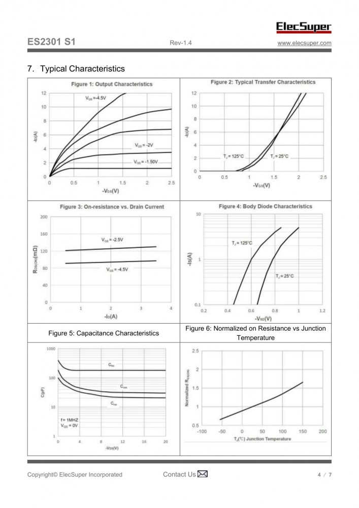 ES2301 S1 datasheet page 4