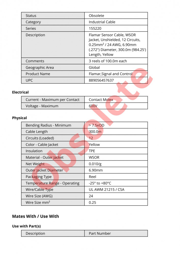 MOLEX 1552200049 technical document image 2