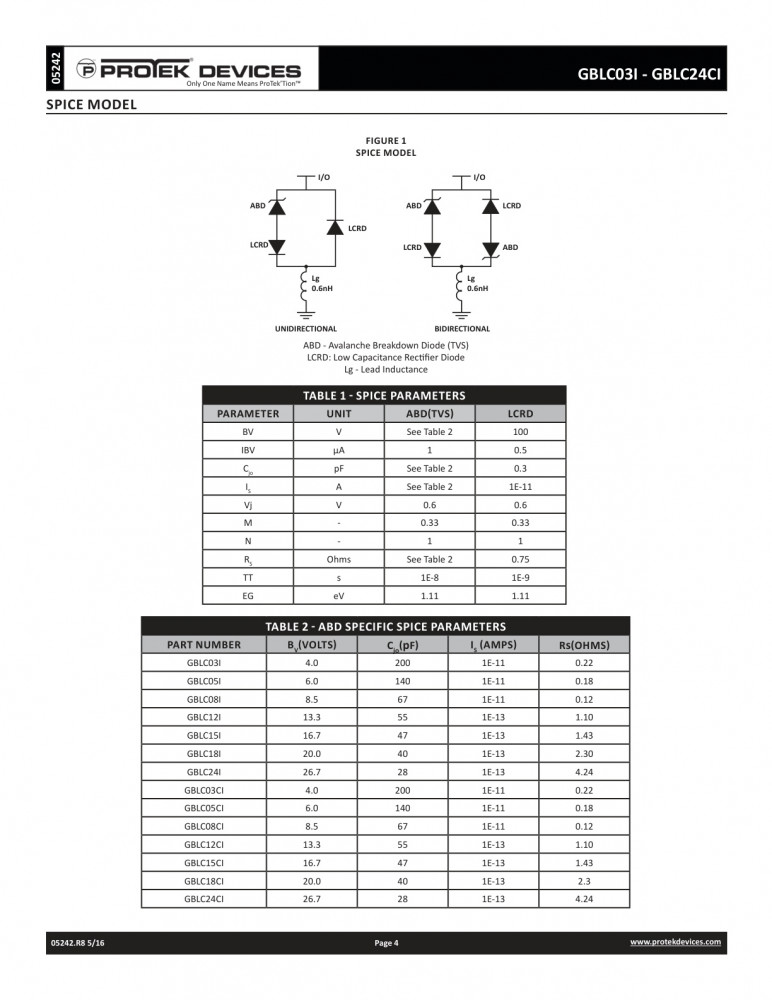 GBLC03CI-LF-T7 datasheet page 4