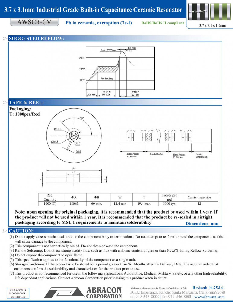 AWSCR-CV technical document page 3