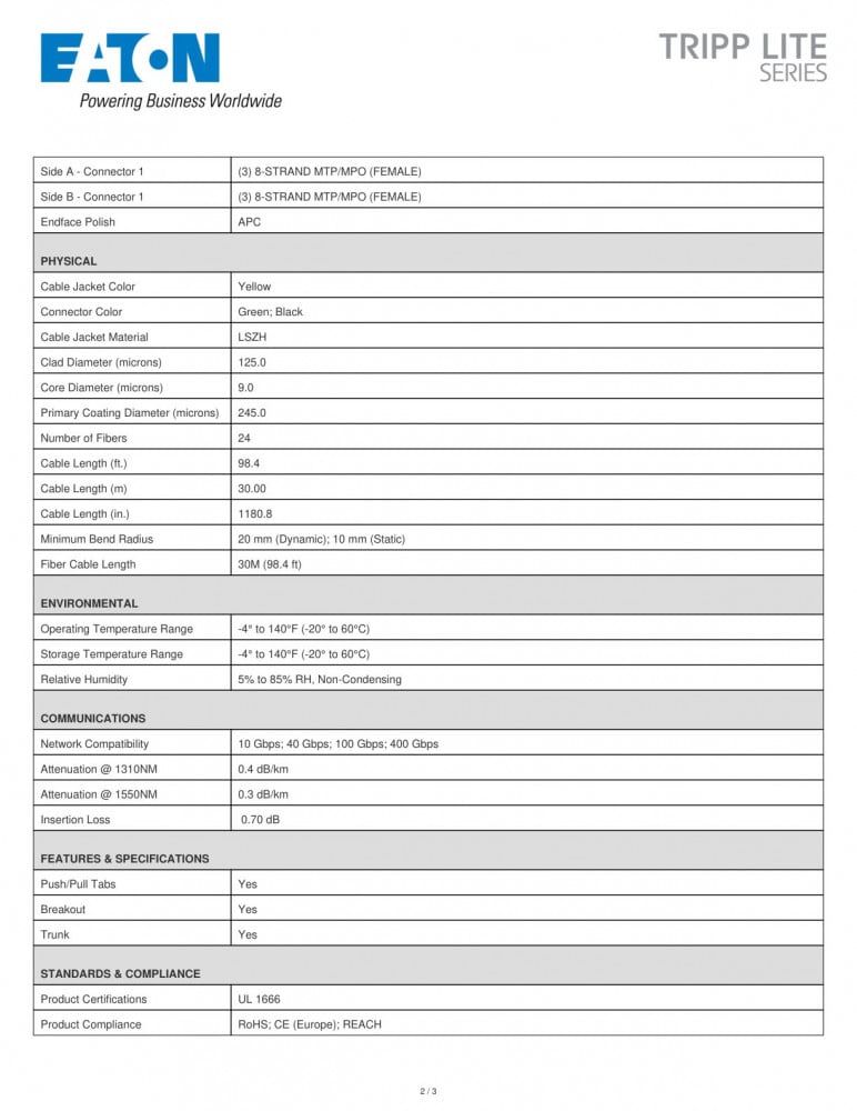 N392B-30M-3X8AP technical document page 2