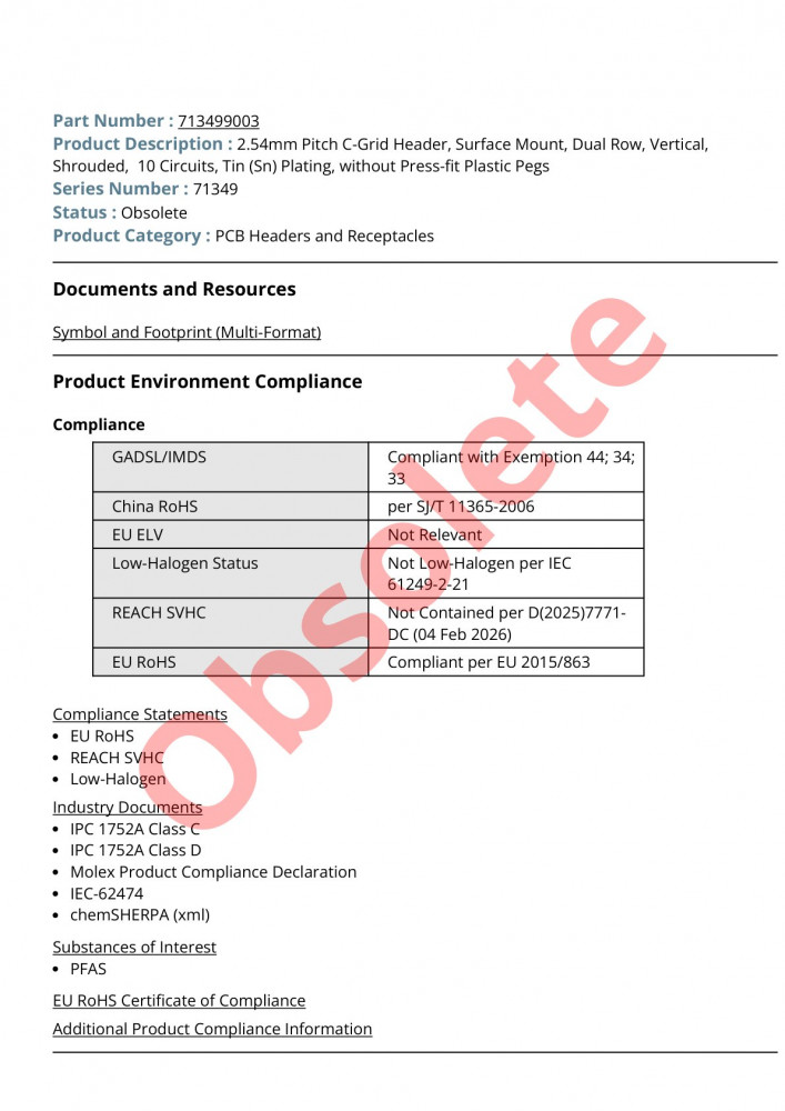Product documentation page 1