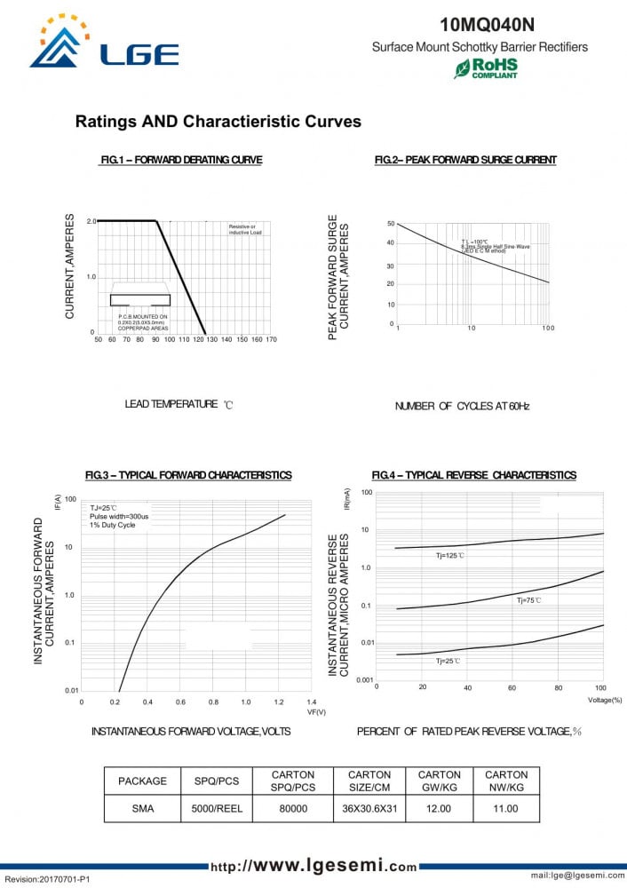 LGE 10MQ040N datasheet page 2