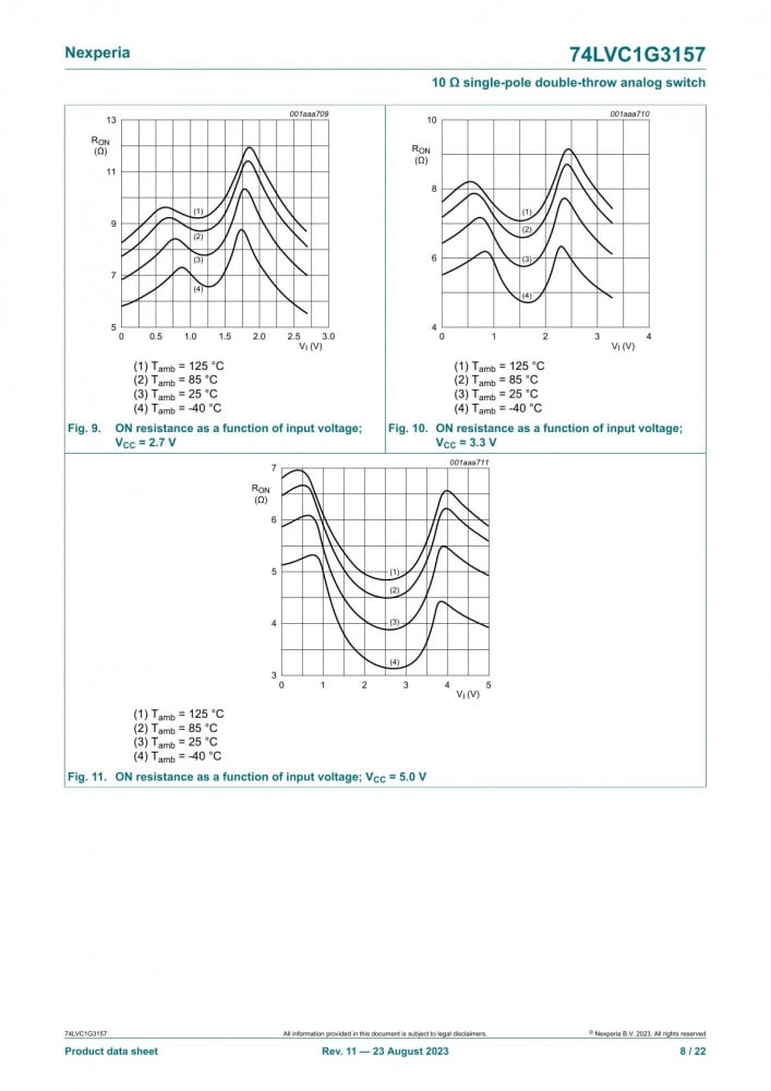 74LVC1G3157 datasheet page 8