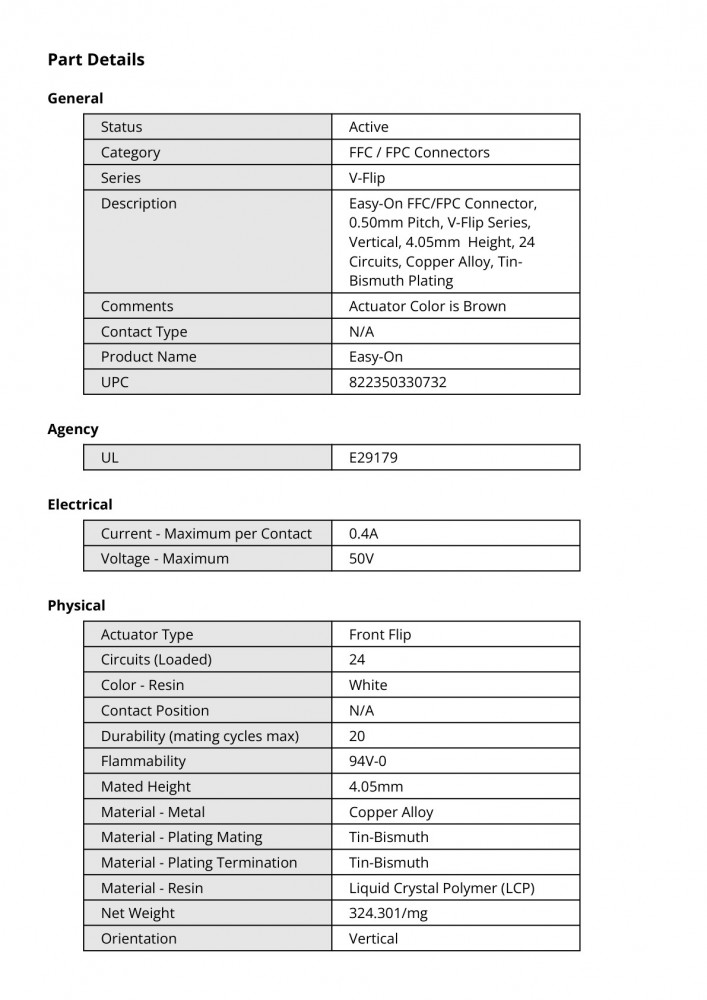 5019512400 technical document page 2