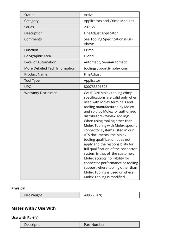 638615000 tooling document page 2