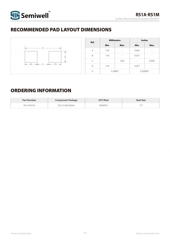 RS1D datasheet page 5
