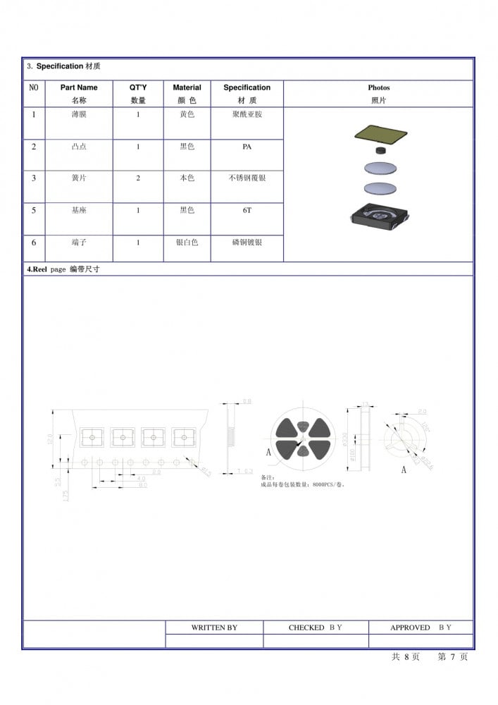 CAX TS2306 datasheet page 9