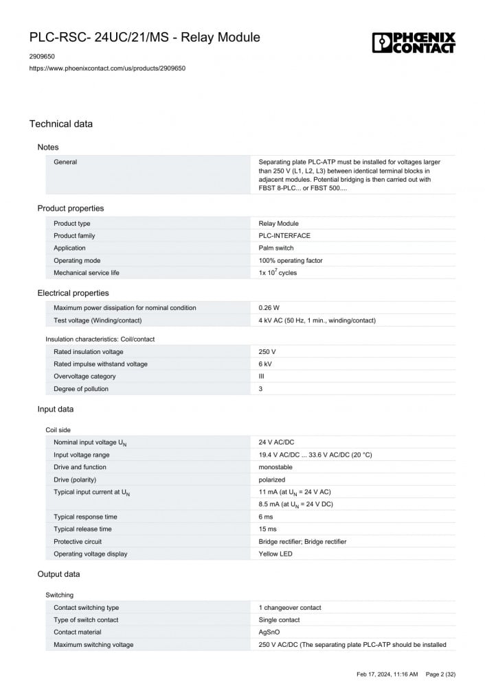 2909650 documentation page 2