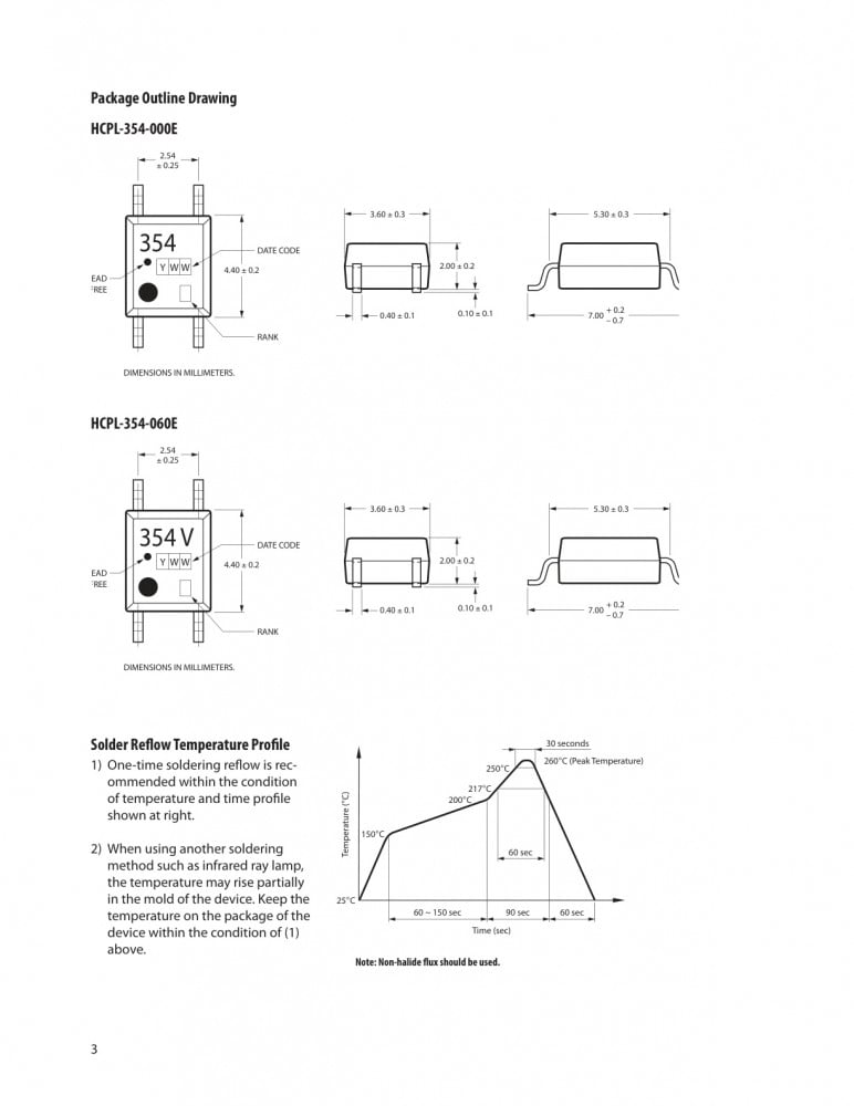 HCPL-354-06AE datasheet page 3